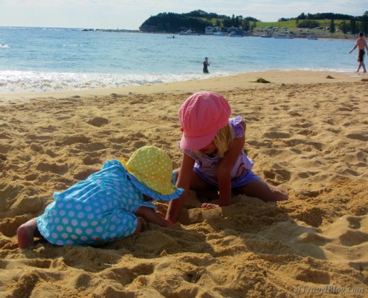 A day at the beach: The first for the summer season