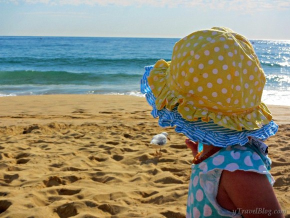 A day at the beach: The first for the summer season